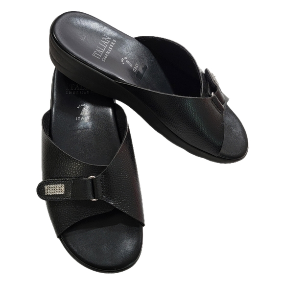 Italian Shoemakers | Shoes | Italian Shoemaker Black Leather Uppers ...